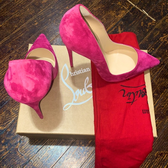 Christian Louboutin | Shoes | Christian Louboutin Pink So Kate Veau ...